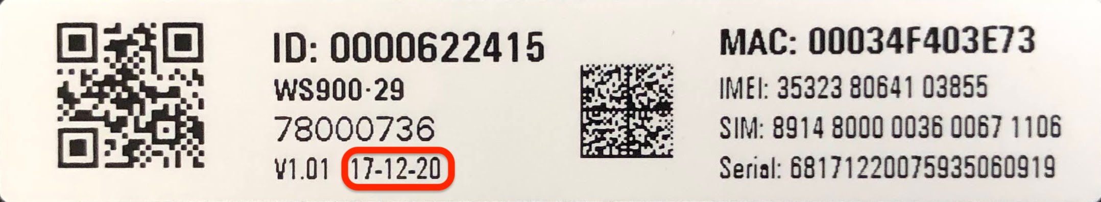 Date Code Decoder